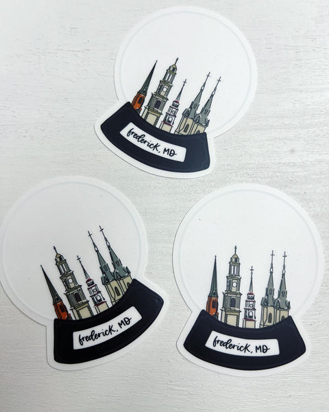 Frederick Snow Globe Sticker – Augusta Rose